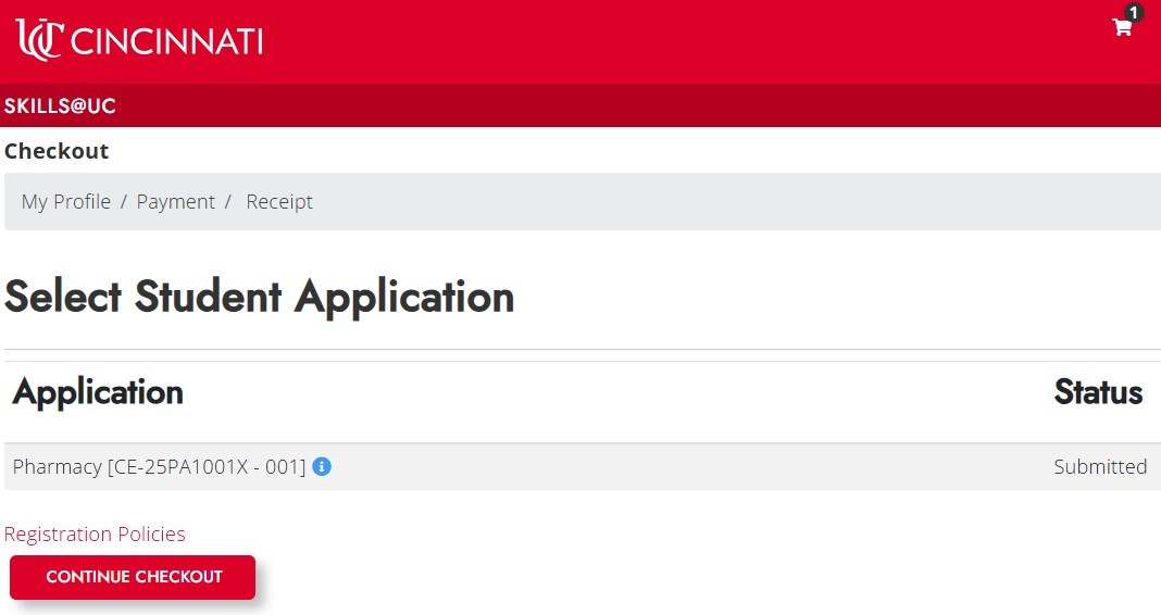 Completing an Application | University of Cincinnati